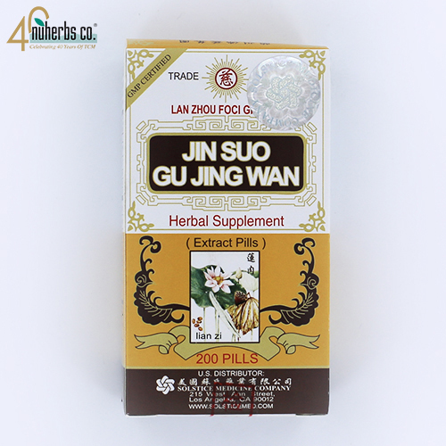 Jin Suo Gu Jing Wan -200 Pills | Nuherbs