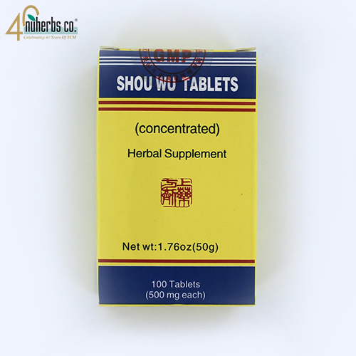 Shou Wu Pian -100 pills | Nuherbs